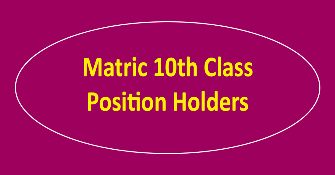 All Punjab Boards Matric 10th Class Positions Holders 2025 - Bright ...