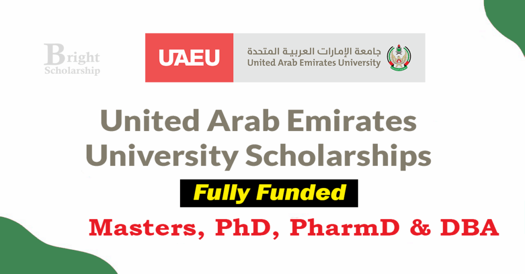 United Arab Emirates University Scholarships 2026 in UAE (Fully Funded ...