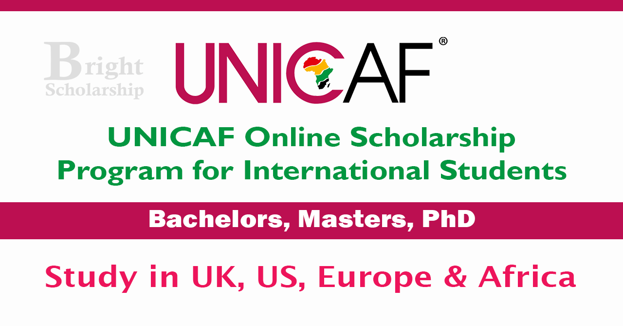 UNICAF Online Scholarship Program 2026 for International Students ...
