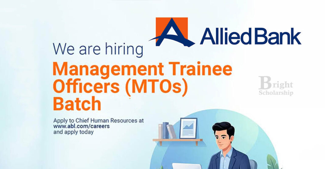 Allied Bank Management Trainee Officers Jobs 2026 | ABL MTO Jobs 2026 ...