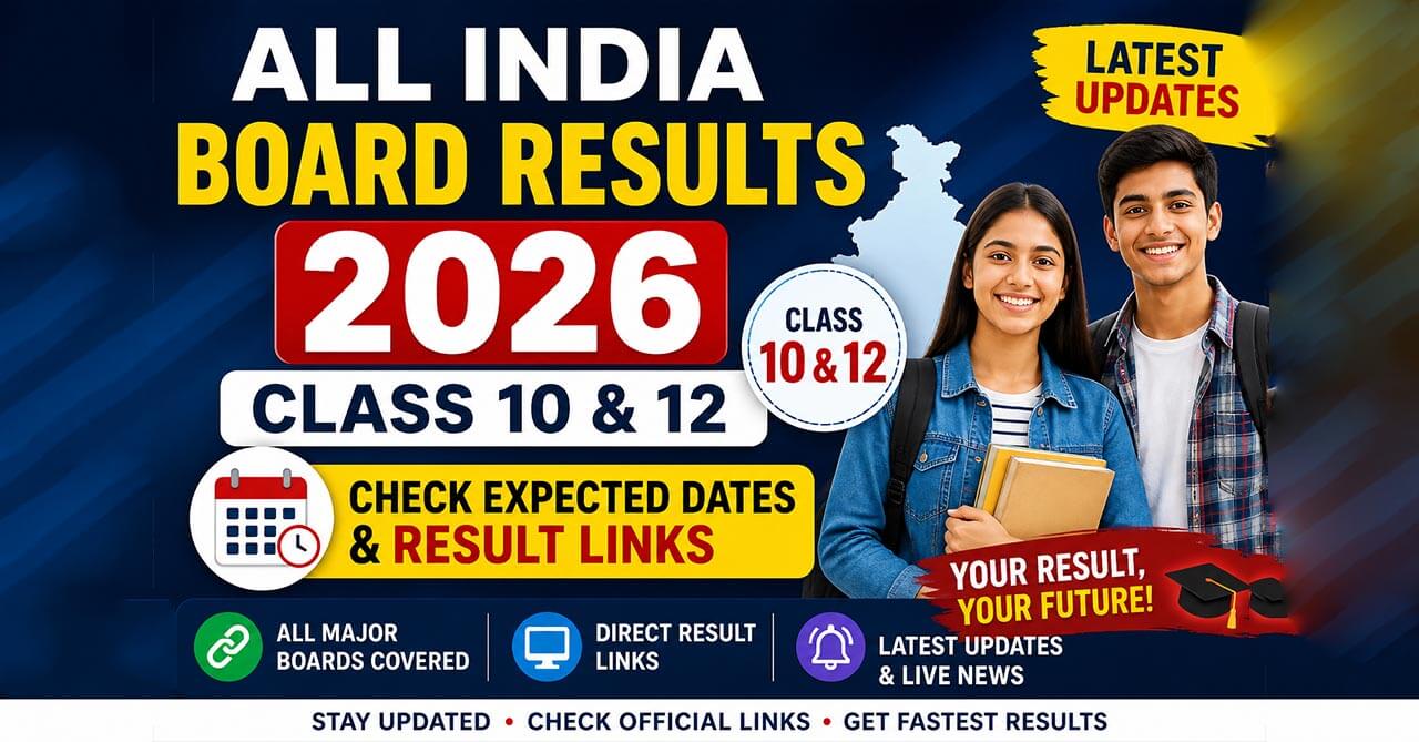 All India Board Results 2026 (Class 10 & 12) – Check Expected Dates ...