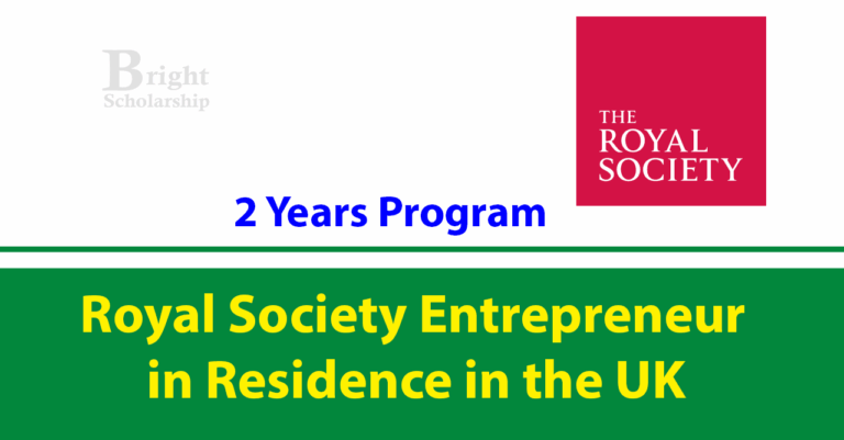 Royal Society Entrepreneur in Residence 2026 in UK (Fully Funded ...